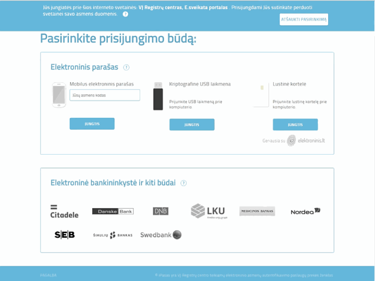 Registracija pas gydytoją - nuo ko pradėti? - www.epilietis.eu